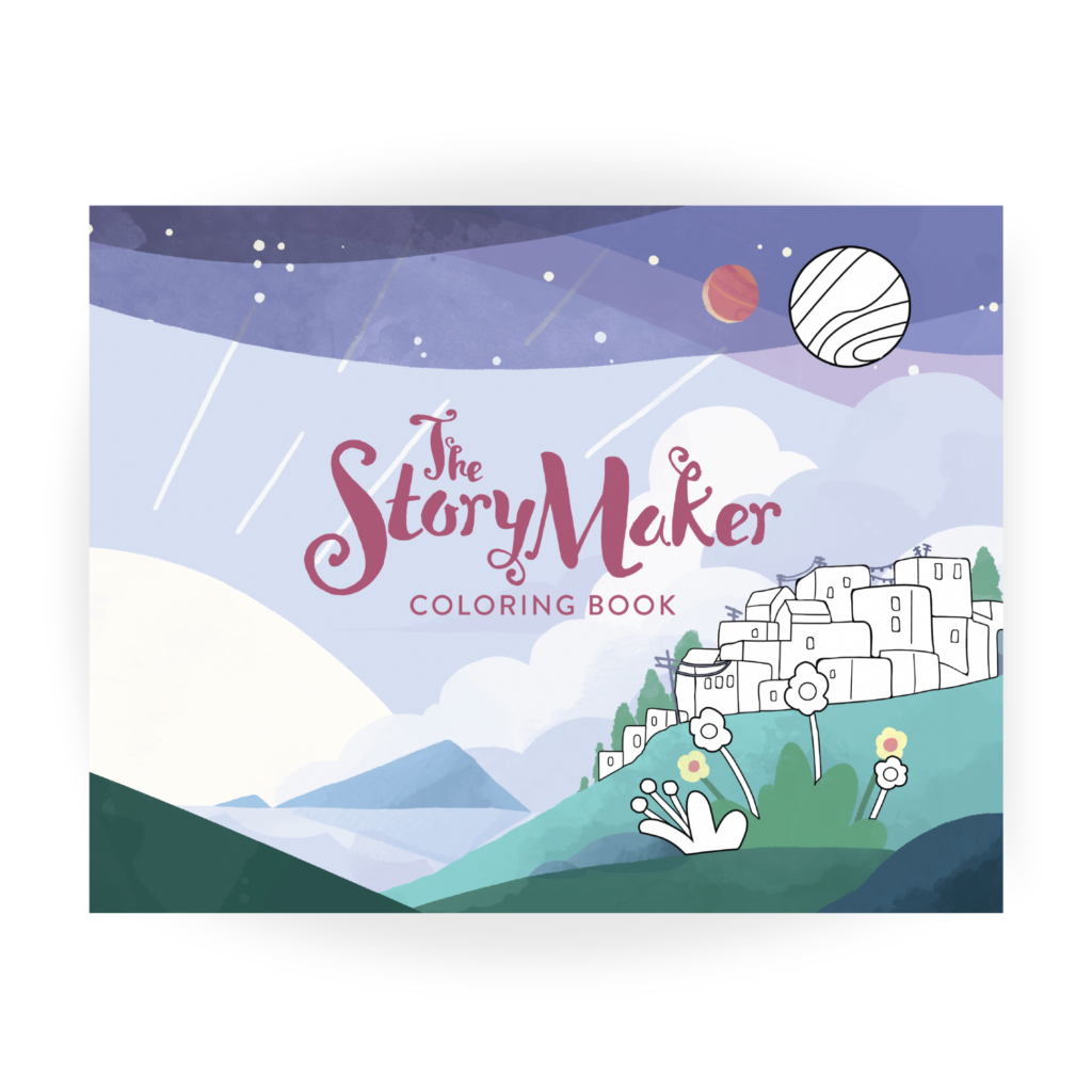 The Story Maker Coloring Book | Spread Truth