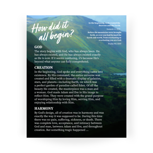 The Story Booklet | Spread Truth