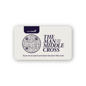 The Man on the Middle Cross Outreach Cards | Spread Truth